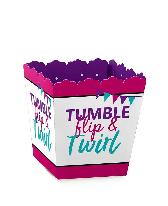 Big Dot of Happiness Tumble, Flip Twirl - Gymnastics - Party Mini Favor ...