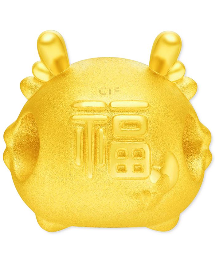 Chow Tai Fook Shengxiao Zodiac Charm Pendant in 24K Gold & Reviews ...