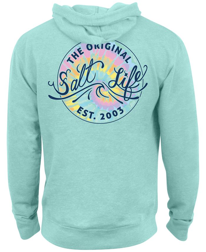 Salt Life Women's Trippy Life Lightweight Fleece Pullover Hoodie - Macy's