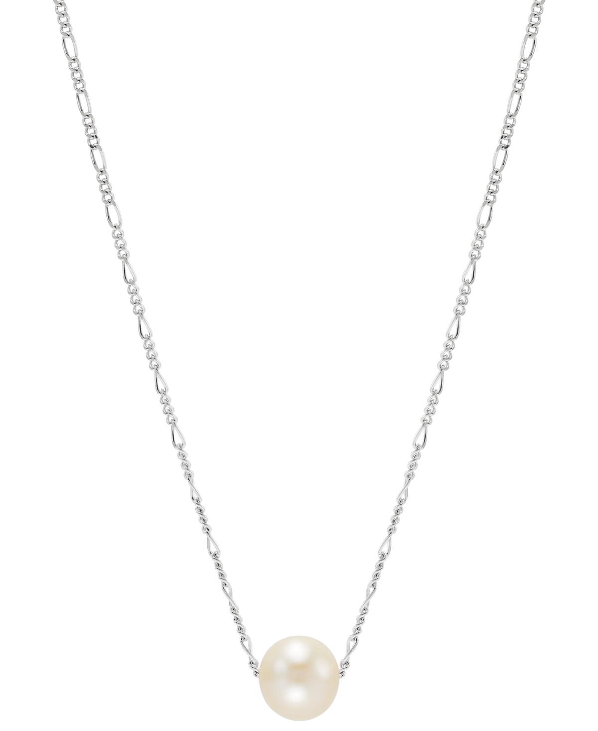Click here for Cultured Freshwater Pearl (8mm) Solitaire 18 Penda... prices