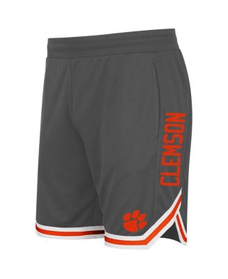 Men's Colosseum Charcoal Clemson Tigers Continuity Shorts - Macy's