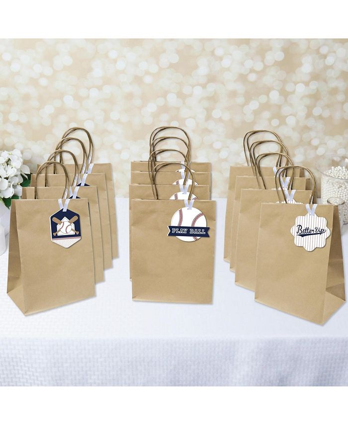Big Dot of Happiness Batter Up - Baseball - Assorted Hanging Favor Tags ...