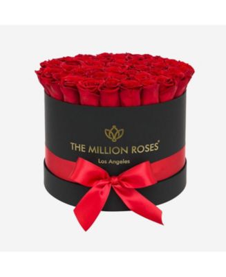 Supreme Black Box of Roses - Macy's