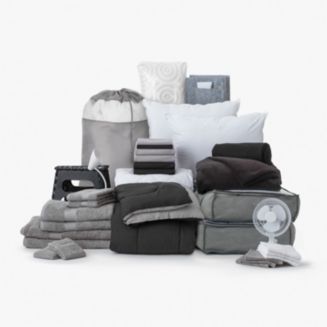 Dawn 34-Piece Supreme Dorm Essentials Value Pack in Twin XL for College ...