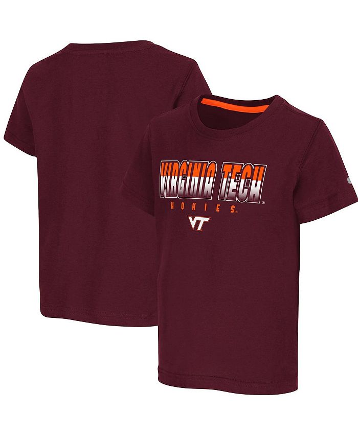 Colosseum Toddler Boys and Girls Maroon Virginia Tech Hokies Wonder T ...