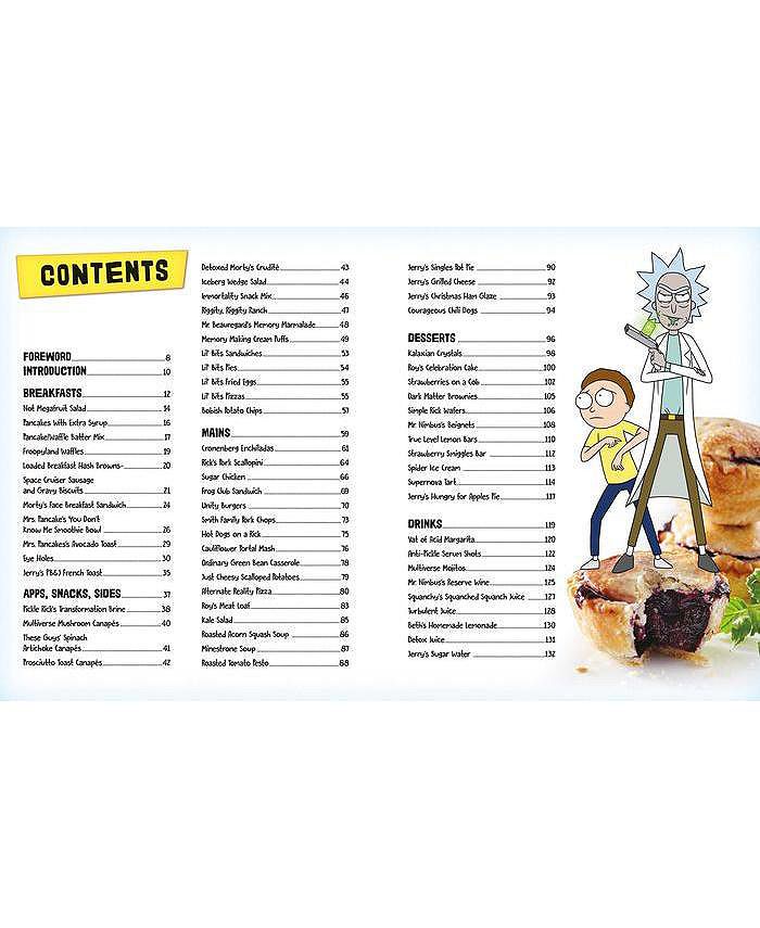 Barnes & Noble Rick and Morty: The Official Cookbook: (Rick & Morty ...