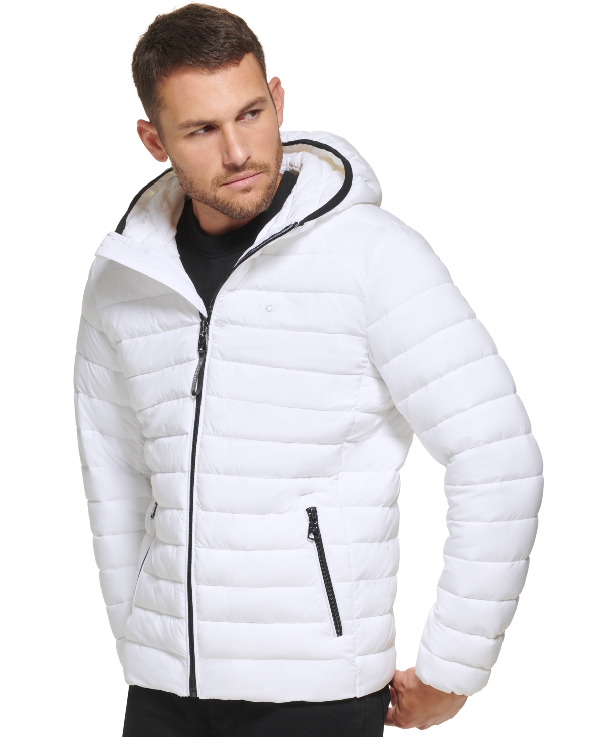 Click here for Calvin Klein Mens Hooded & Quilted Packable Jacket... prices