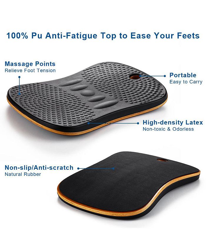StrongTek Butterfly Shape Anti Fatigue Balance Board, Support Up To ...