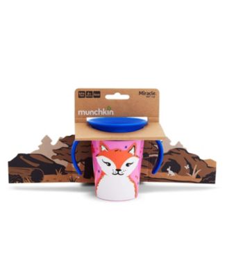 Munchkin Miracle 360 WildLove Trainer Sippy Cup, 6 Oz, Red Fox - Macy's