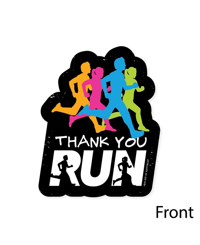 Big Dot of Happiness Set The Pace - Running - Track, Cross Country ...