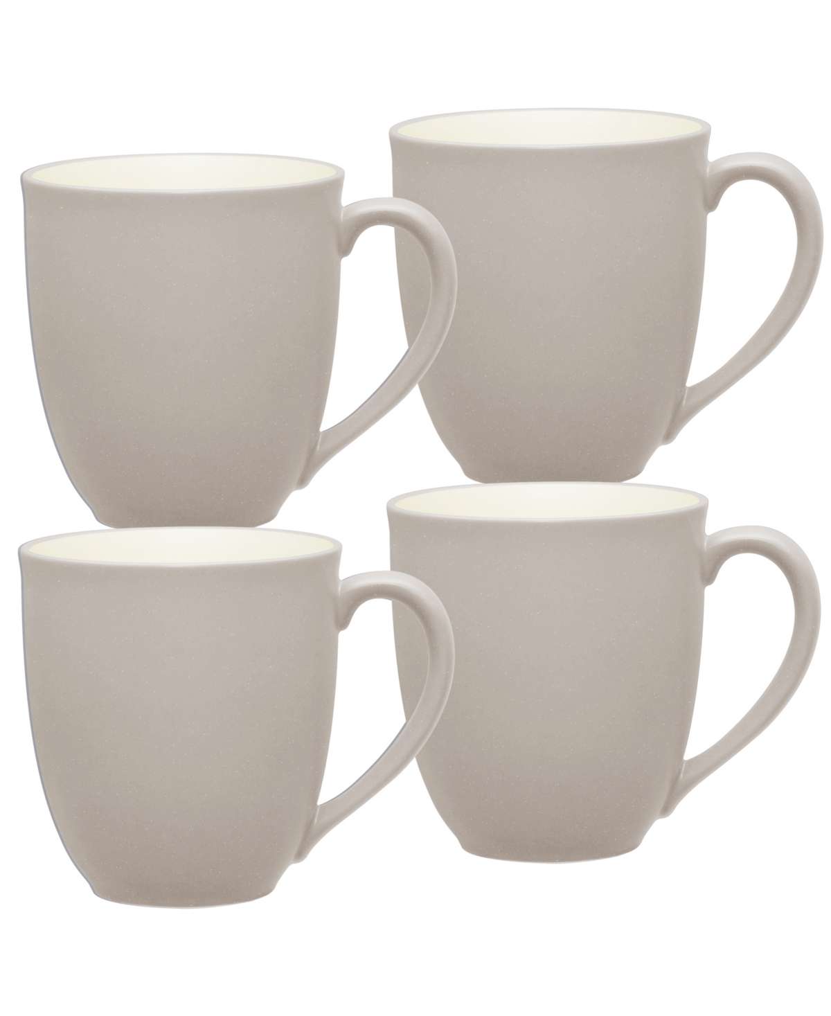 Click here for Noritake Colorwave Mugs 12-oz  Set of 4 - Sand prices