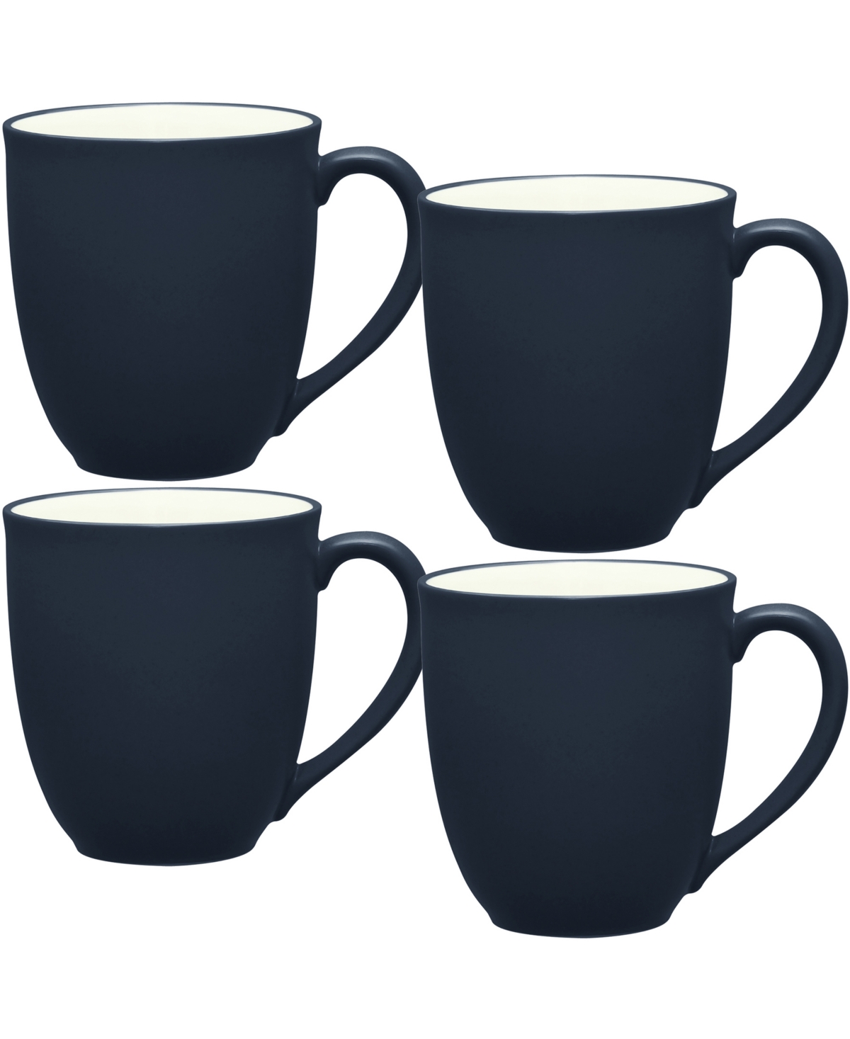 Click here for Noritake Colorwave Mugs 12-oz  Set of 4 - Navy prices