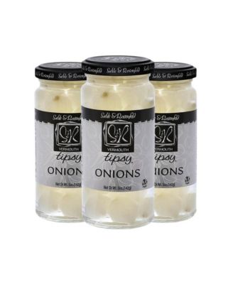 Sable & Rosenfeld Vermouth Tipsy Onions 5 oz (3 Pack) - Macy's