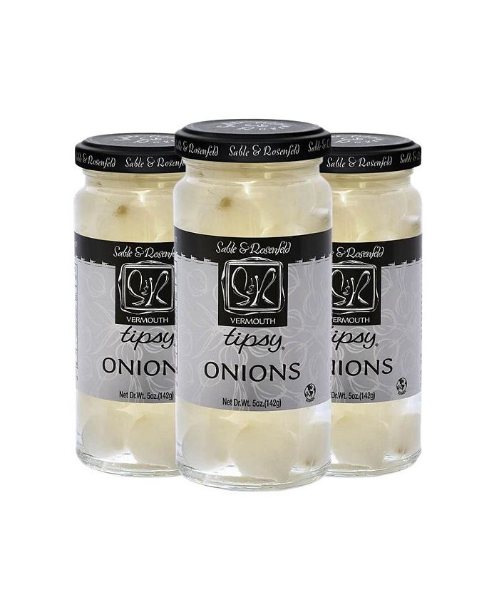 Sable & Rosenfeld Vermouth Tipsy Onions 5 oz (3 Pack) - Macy's