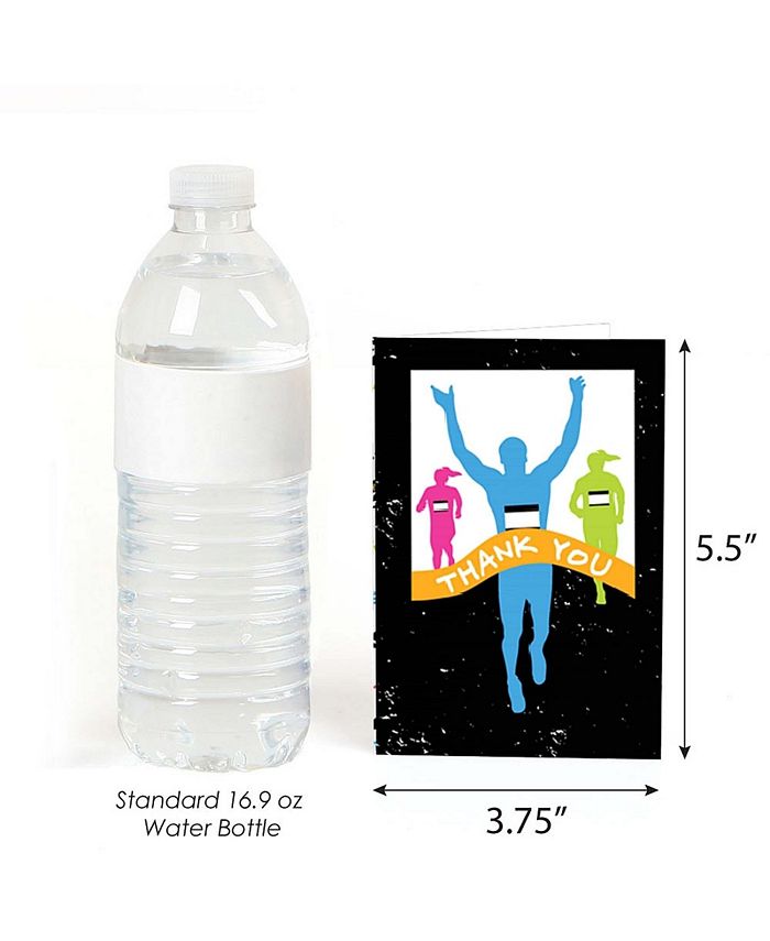 Big Dot of Happiness Set the Pace Running Track, Cross Country or ...