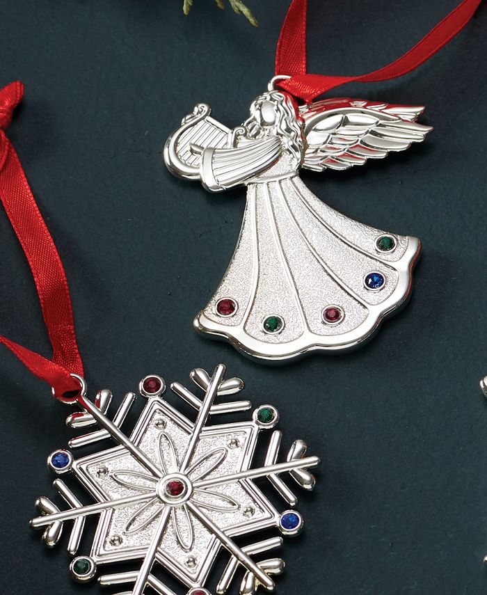 Lenox Jeweled Angel Ornament - Macy's