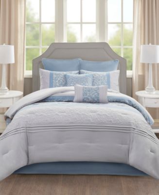 510 Design Ramsey Embroidered California King 8 Piece Comforter Set ...