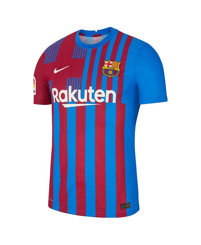 Nike Men's Lionel Messi Blue Barcelona 2021/22 Home Authentic Player ...