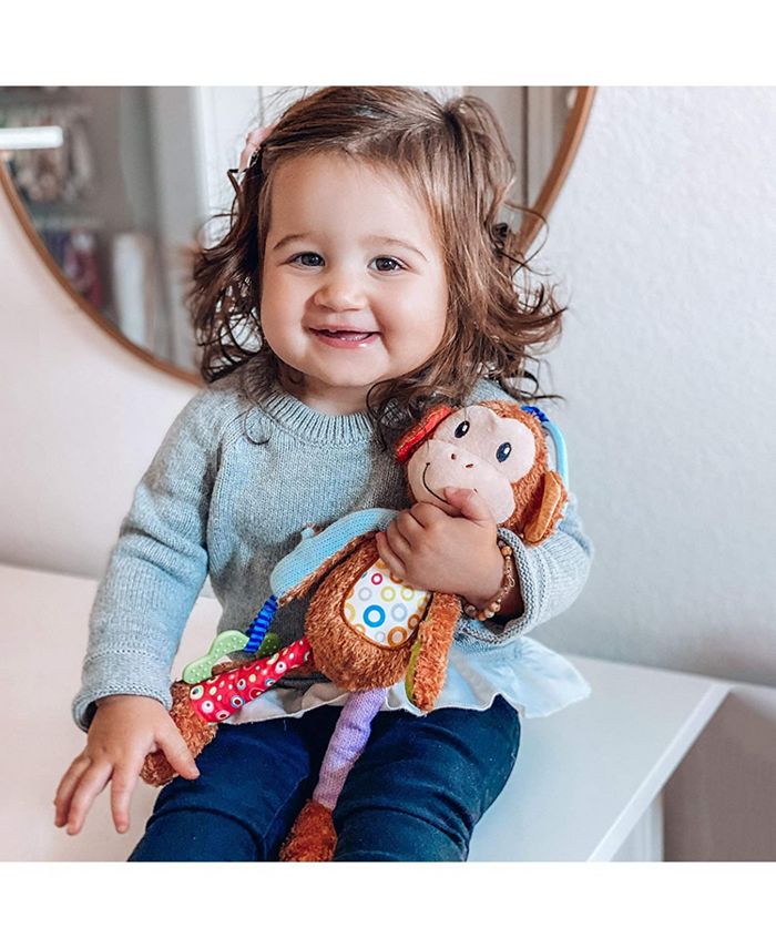 Nuby Interactive Soft Plush Pal Toy and Teether, Monkey - Macy's