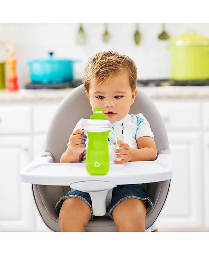 Munchkin Gentle Transition Sippy Cup with Removable Handles, 10 oz ...