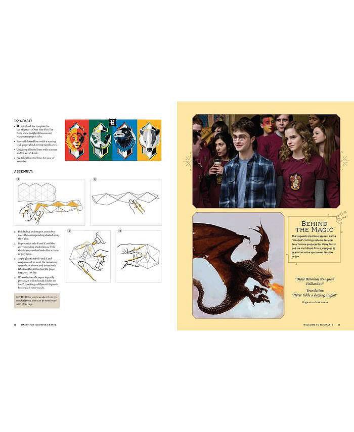 Barnes & Noble Harry Potter: Magical Paper Crafts: 24 Official ...