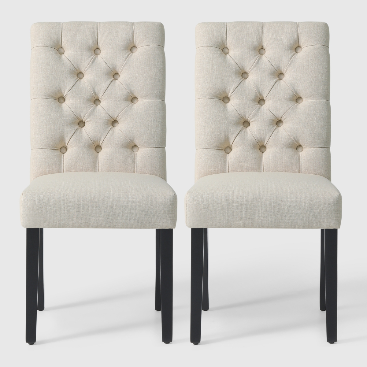 Click here for WestinTrends Upholstered Button Tufted Dining Side... prices