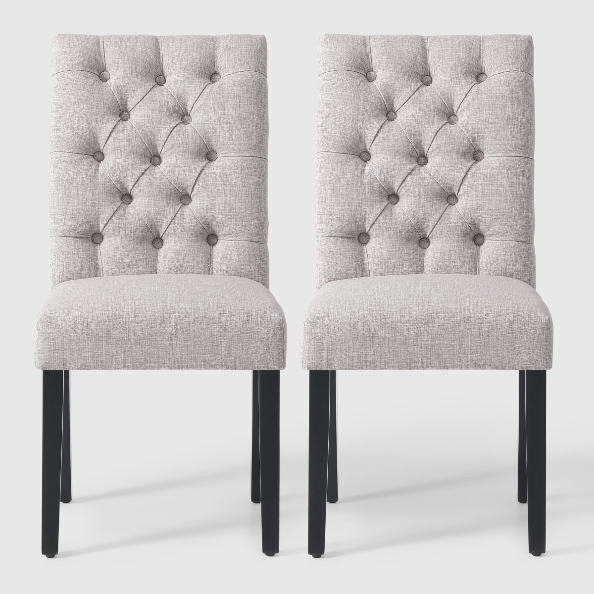 Click here for WestinTrends Upholstered Button Tufted Dining Side... prices