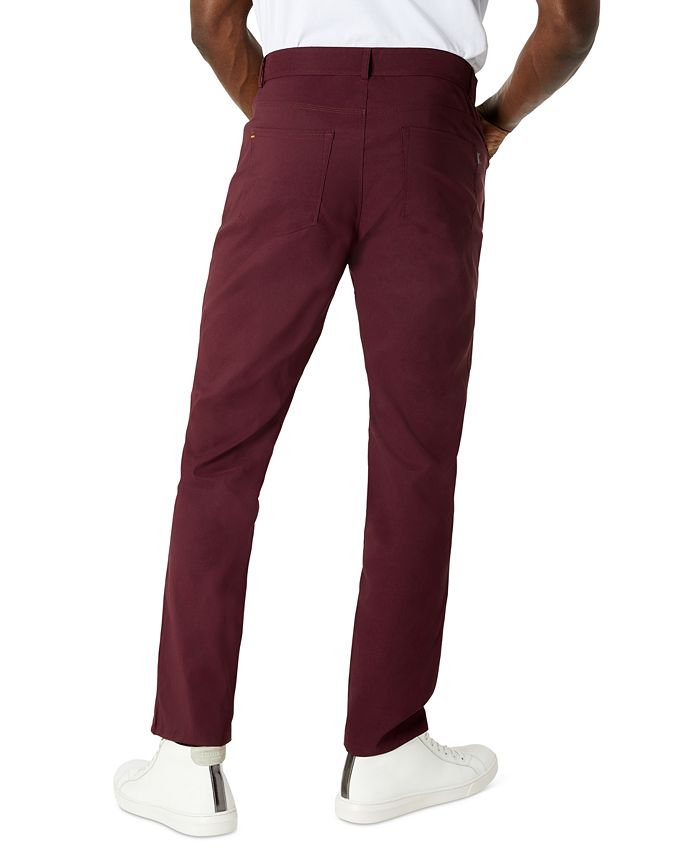 Kenneth Cole Men's Slim-Fit 5-Pocket Tech Pants - Macy's