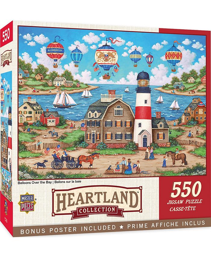 MasterPieces Puzzles Masterpieces 550 Piece Jigsaw Puzzle - Ballons ...