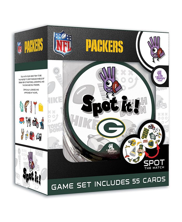MasterPieces Puzzles Game Day - NFL Green Bay Packers Spot It Game For ...