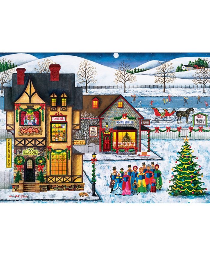 Masterpieces Season's Greetings - Main Street Carolers 1000 Piece ...