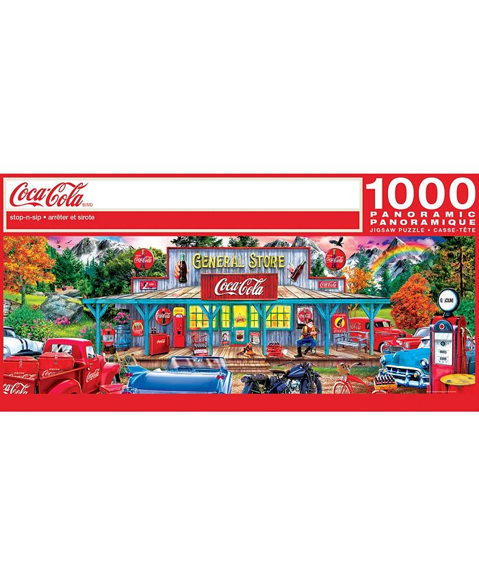 MasterPieces Puzzles Masterpieces Panoramic - Coca-Cola Stop-n-Sip 1000 ...
