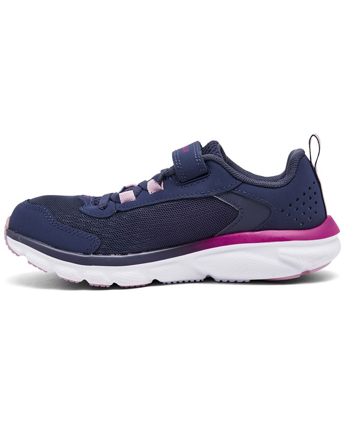 Under Armour Little Girls Assert 9 Stay-Put Running Sneakers from ...