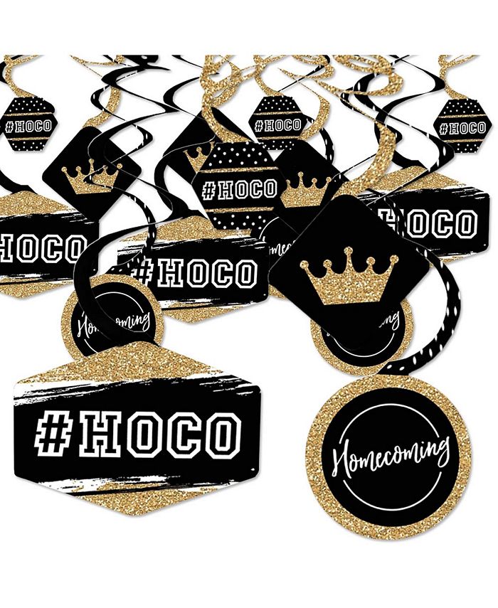 Big Dot Of Happiness Hoco Dance Homecoming Hanging Decor Party