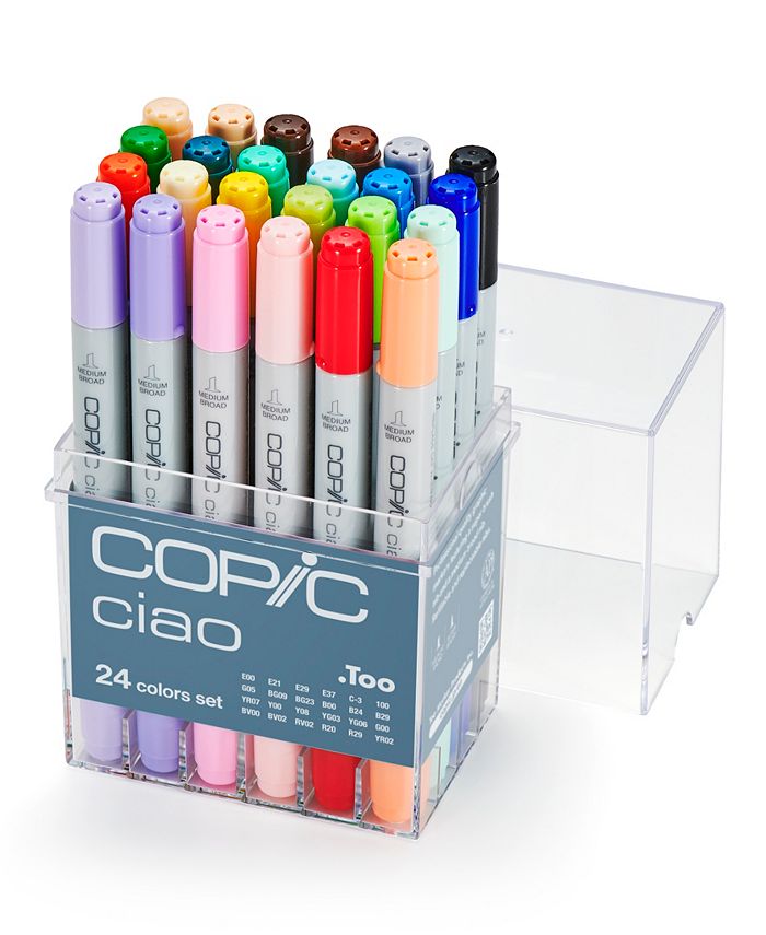 Copic Ciao Basic Marker 24 Piece Set - Macy's