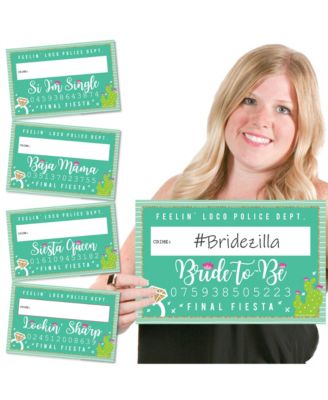 Final Fiesta - Last Fiesta Bachelorette Party Mug Shots Photo Booth ...