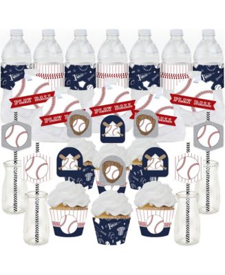 Batter Up - Baseball Baby Shower or Birthday Fabulous Favor Party Pack ...