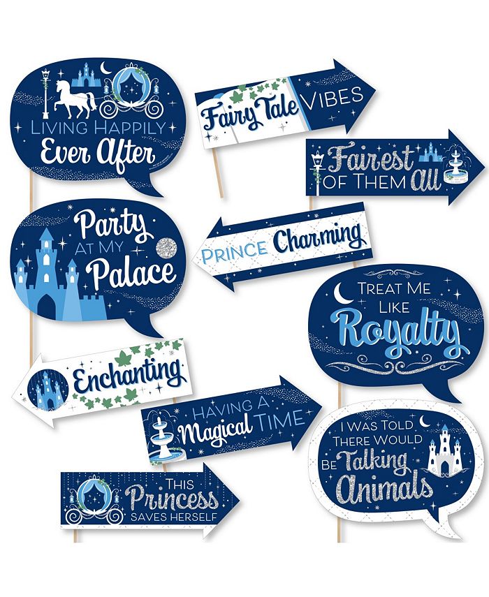 Big Dot of Happiness Funny Fairy Tale Fantasy - Royal Prince & Princess ...