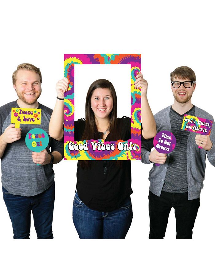 Big Dot of Happiness 60's Hippie - 1960s Groovy Party Selfie Photo ...