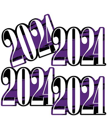 Big Dot of Happiness Purple Grad 2023 - Best is Yet to Come - 2023 ...