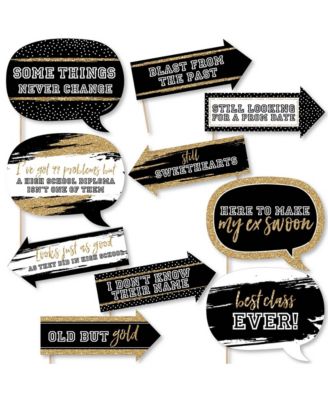 Big Dot of Happiness Funny Reunited - School Class Reunion Party Photo ...