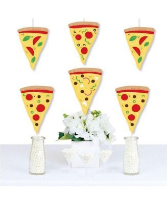 Pizza Party Time - Decor DIY Baby Shower or Birthday Party Essentials ...