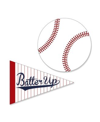 Batter Up - Baseball - DIY Shaped Baby Shower or Birthday Party Cut ...