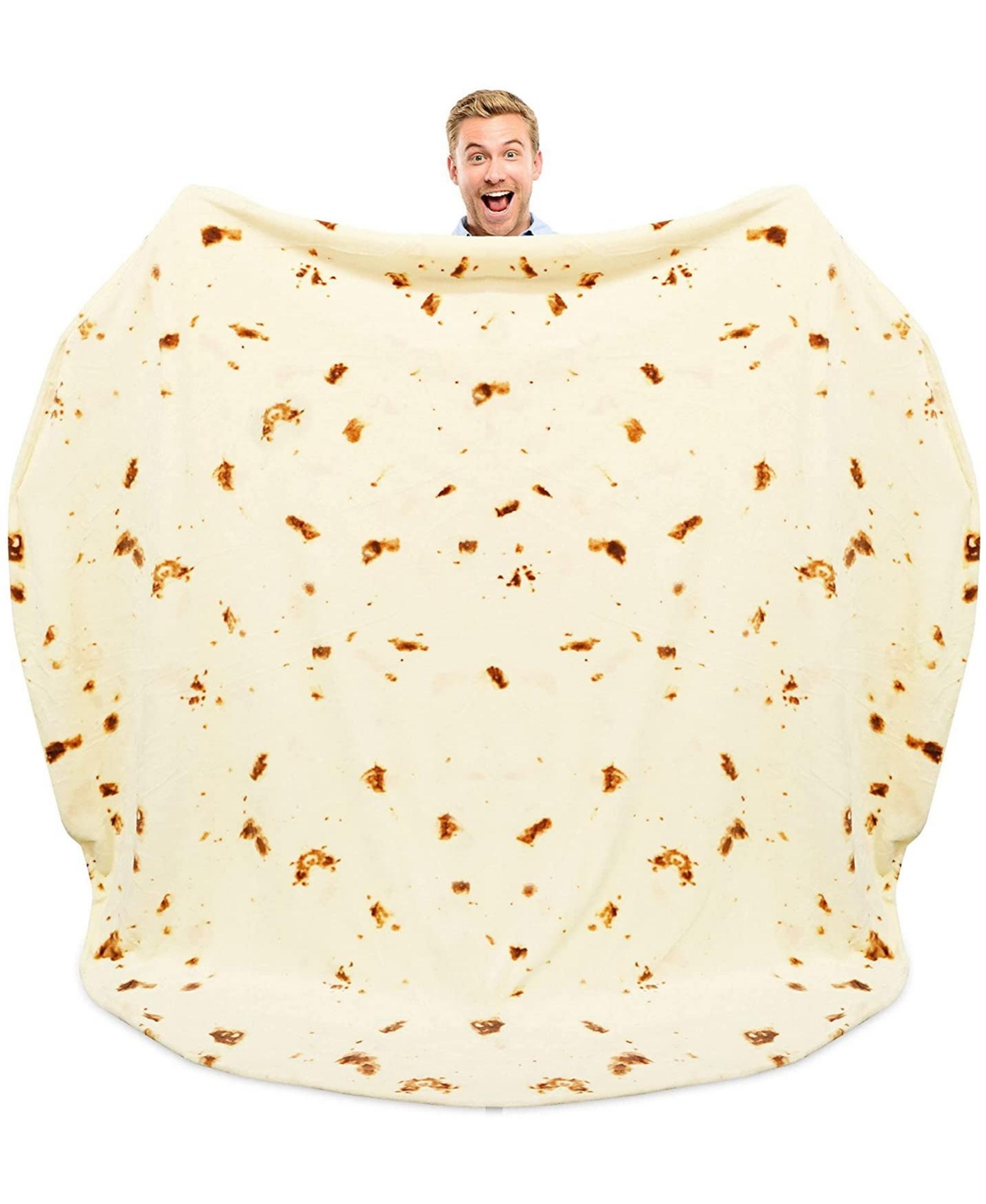 Click here for Zulay Kitchen Novelty Throw Tortilla Blanket Flour... prices