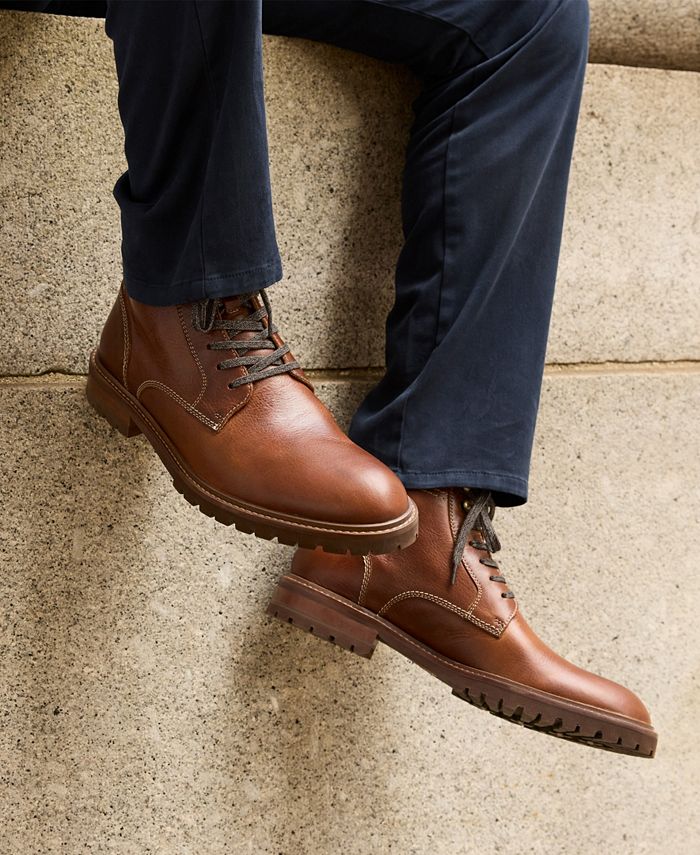 Johnston & Murphy Men's Barrett Plain Toe Boots & Reviews - All Men's ...