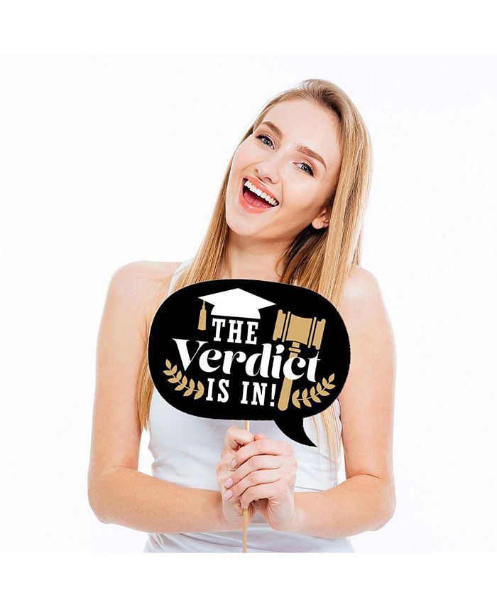 Big Dot of Happiness Law School Grad - Future Lawyer Graduation Party ...