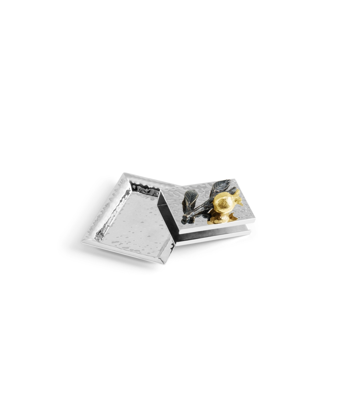 Click here for Michael Aram Pomegranate 2 Piece Matchbox Set - Go... prices