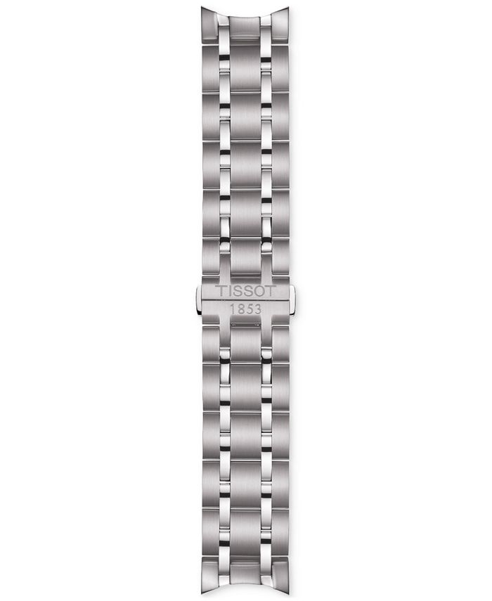 Tissot Men's Chronograph Stainless Steel Bracelet Watch 41mm - Macy's