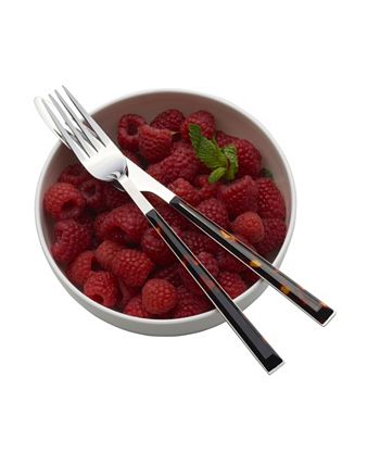 Mikasa Tortoise Pattern 16 Piece Flatware Set - Macy's