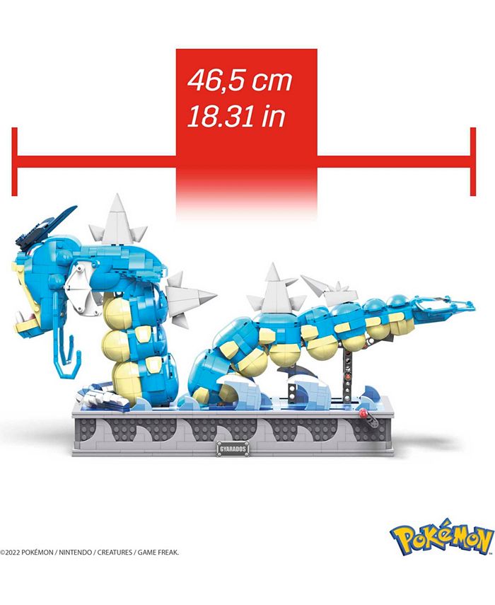 Mega Construx MEGA Pokémon Motion Gyarados Building Toys with Motion ...